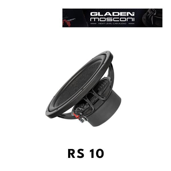 ※メーカー在庫確認後の発送となります。在庫の有無、発送日目安についての詳細はお問い合わせください。GLADEN COMPONENT SYSTEMS SUBWOOFER・10インチ/25cmサブウーファー（ペーパーコーン）・インピーダンス 4...