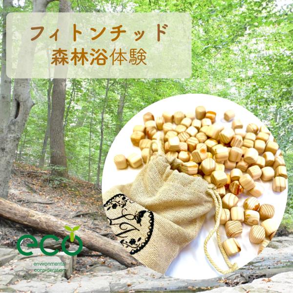 【防虫・消臭・抗菌・除湿 に優れたヒノキのキューブ】天然檜と青森ヒバの香りエッセンスが浸透したフィトンチットを感じられるサシェです。木に接することで心身への癒しセラピー『森林浴』を手軽に感じられることからストレス解消・癒しグッズとしてお勧め...