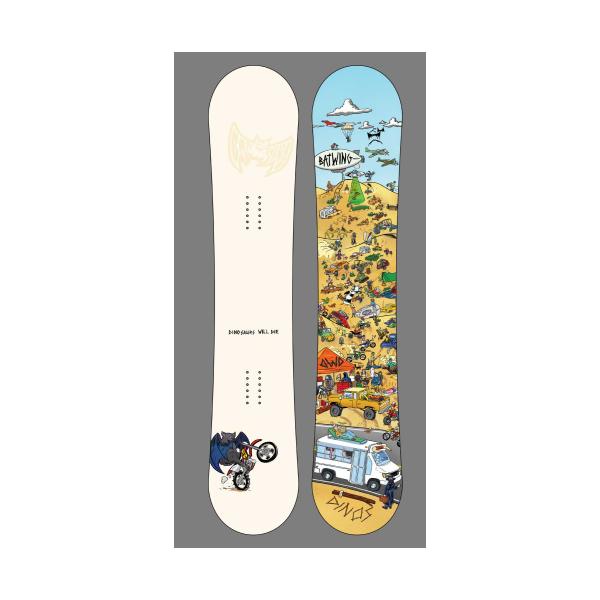 ●Dinosaurs Will DieMAETーIER × BATWING・Poplar core w / birch stringers・biax / biax glass・ABS sidewalls・sintered base・Elip...