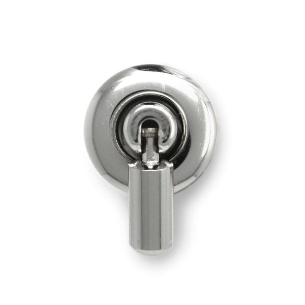 ■用途/特長真鍮素材にニッケルメッキを施した留め金具です。蓋側にハトメを取付け、オコシパーツを差込み先端部を折ることで留まります。工具を使わず取り付けが可能です。・サイズハトメ(受け部)：外径 約15mm  内径 約7mmオコシ(差込み部)...