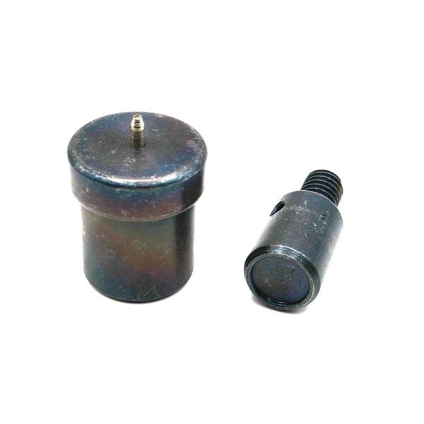 ■用途/特長ハンドプレス機用の片面カシメ用打ち駒になります。日本製サイズに合わせてご選択ください。6mm径（小カシメ）7mm径（中カシメ）9mm径（大カシメ）メーカーの都合により画像と外観が異なる場合がございますが、使用方法は同じです。※メ...