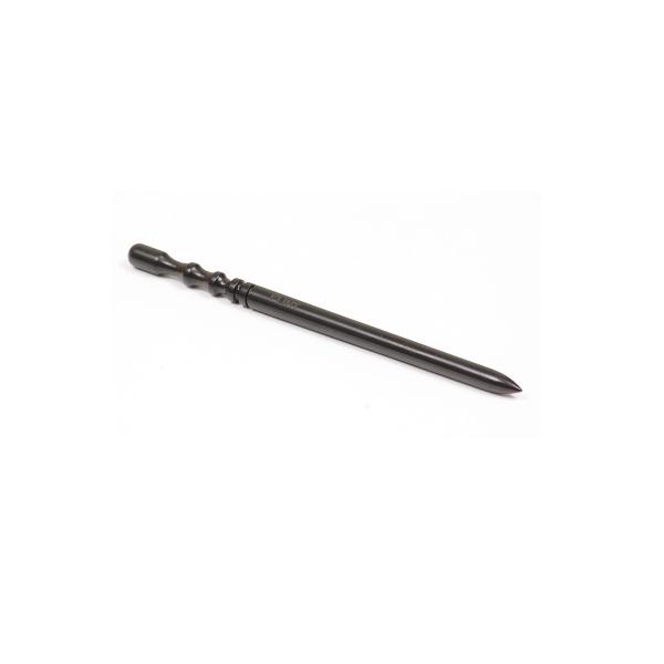 ■用途／特長コバ磨き用の工具です。内側のRや小さな円などのコバ磨きに最適です。圧着や型出しにも使用できます。木材：黒檀長さ：約15cm直径：約7.5mm