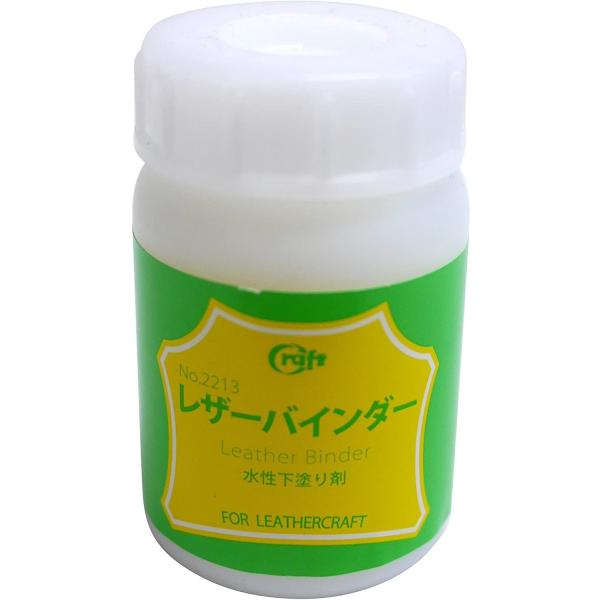 ■用途／特長レザーラッカーの下塗り剤溶剤性仕上げ剤に含まれるシンナーが革に直接浸透するのを防いで硬化をおさえ、革と仕上げ剤の密着性を高めます。さらに仕上げ剤の割れを防ぐほか、水性エマルジョンの働きにより、溶剤性仕上げ剤が均一でキレイな被膜を...