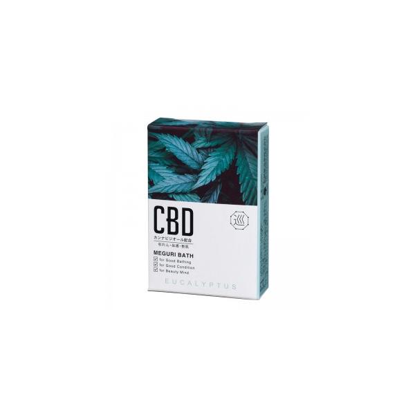 MEGURI BATH ユーカリの香り内容量：40g×1錠原産国：日本製CBD＋アロマ＋炭酸タブレットの入浴で、気分を切り替えCBDとは Cannabidiol カンナビジオールの略で、植物のヘンプ・大麻から抽出されるカンナビノイドと呼ばれ...
