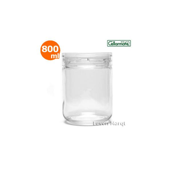 ガラス密閉容器 800ml(L2) チャーミークリアボディはガラス製で傷がつきにくく、口広のデザインで中を綺麗に洗うことができるキャニスターです。フタは透明なスクリュータイプで中身が見えやすく、使いやすいです。積み重ねて収納ができるように、...