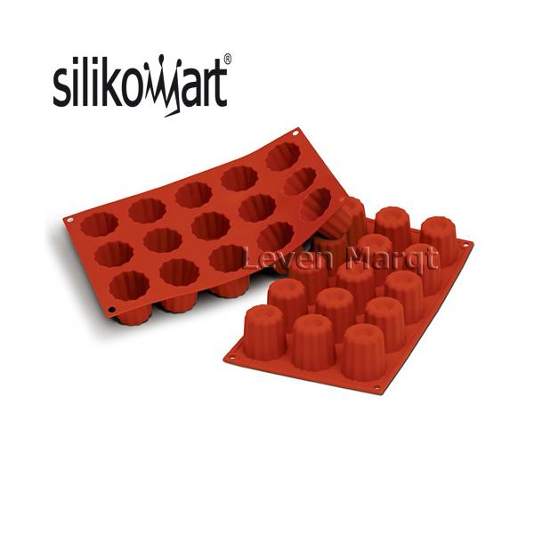 シリコマート Silikomart シリコンフレックス ミディアムカヌレ 15pcs 世界をリードするイタリアSilikomart(シリコマート)社の想像力あふれるシリコン型です。※商品ページ上にある画像はイメージで使用している場合がありま...