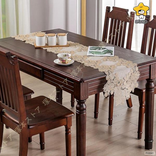 ★インテリア：テーブルランナーは上品な柄がシックで華やかな雰囲気を作り、シンプルなのにエレガンスをプラスできるアイテムです。部屋のインテリアに見事に調和できます。★素晴らしいデザイン：このテーブルランナーのデザインは、ミニマリストの感触を与...