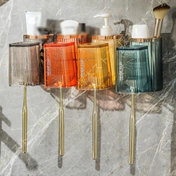 商品の説明歯ブラシスタンド ホルダー 洗面台収納家族のトイレタリーを組み込む問題を解決するための製品のセット◆材質：ABS素材◆カラー：写真通り◆サイズ：歯ブラシホルダー=12*12*7cm(歯磨きコップ×1)。カップは耐久性があり、落下防...