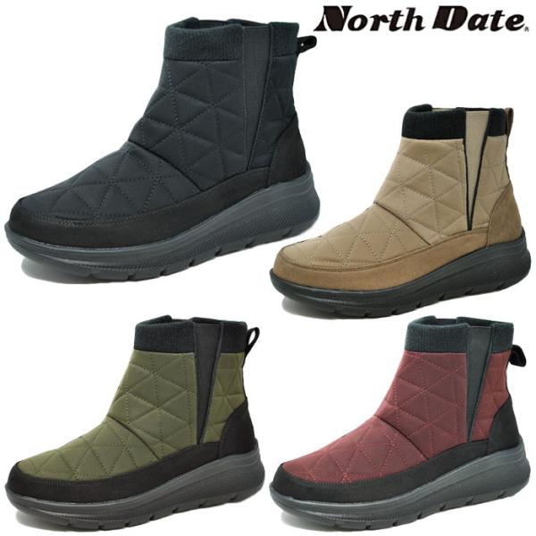 ノースデイトの防寒・防滑ブーツです。3cm/3時間の耐水仕様で、雨や雪の水の染み込みを防ぎ、濡れた路面でも安心です。内側にはフリース素材を使用しており、寒い日でも快適。また履き口にはゴムを採用しているので、脱ぎ履きが簡単にできます。アウトソ...