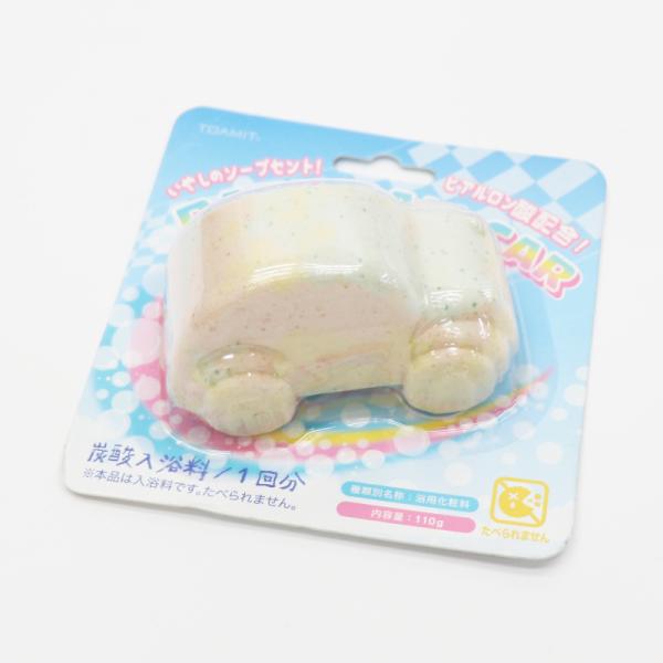 《商品説明》●ヒアルロン酸配合●くるまの形のバスボール！【関連キーワード】（本商品の説明ではありません）バスボール 入浴料 炭酸ガス 注意事項 安全性 素材・成分 赤227 黄4 青1 保管方法