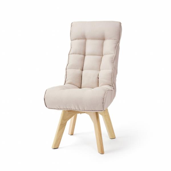 《商品説明》●座りやすく立ち上がりやすい、こだわりの座面高さの回転ファブリックチェア。●背もたれはコンパクトに折りたためるため持ち運びの際や、不使用時の収納に便利です。≪point1≫●身体にフィットする抜群の座り心地●もこもこクッションが...