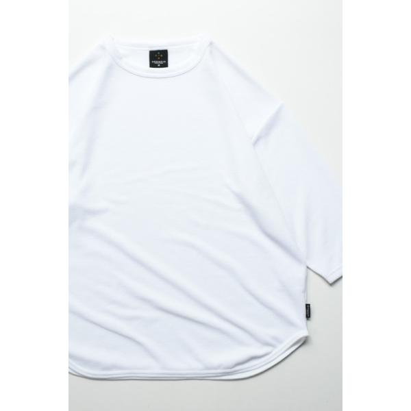 AXESQUIN -modified- (アクシーズクインモディファイド) QD ECO WAFFLE FOOTBALL TEE [WHITE] のご紹介です。汗、日光、しっかり対策する快適素材を採用したフットボールT。 素材には、ポリエス...