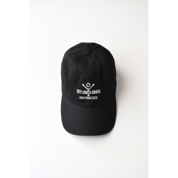 City Lights Bookstore (シティーライツブックストアー) LOGO Cap [BLACK] のご紹介です。サンフランスシスコ・ノースビーチに1953年から続く老舗書店。ローレンス・ファーリンゲッティにより設立されました。...