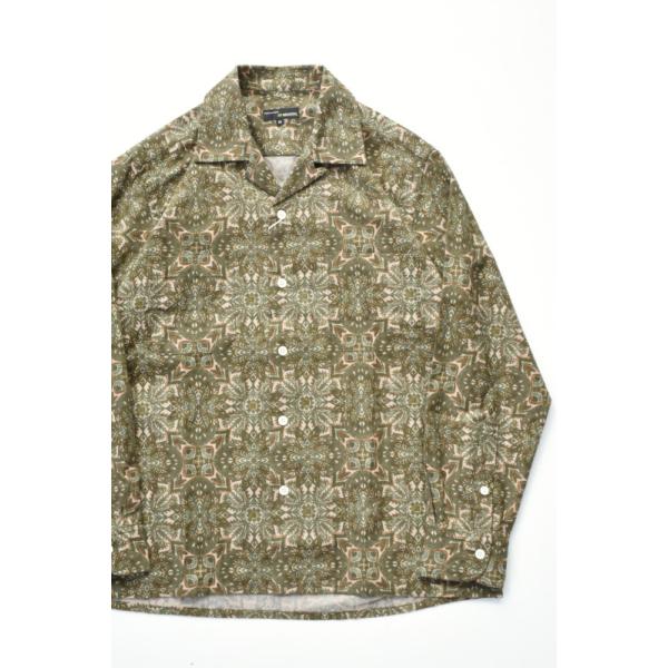 MOJITO (モヒート) ABSHINTH SHIRT Flannel Print [GREEN] のご紹介です。  かつて悪魔の酒として多くの作家や文化人を虜にした本物のアブサンのように、「袖を通した人を虜にする着心地」 を追求したとこ...
