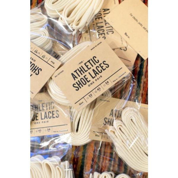 This is..... (ディスイズ) All-Cotton Athletic Shoelaces [45inch] のご紹介です。チャック・テイラー時代のコンバースのスニーカーに使用されていた、コットン100%のシューレースを忠実に再現...
