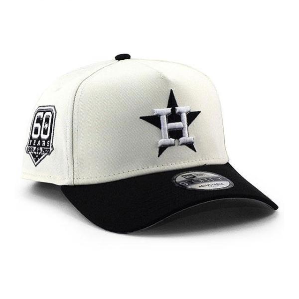 【素材】ポリエステル100％【サイズ】フリーサイズ ※前たての高さ：約8cm つばの長さ：約7cm【特徴】ニューエラ9FORTYスナップバックキャップ。フロントにMLB / メジャーリーグのヒューストン アストロズのチームロゴ、左サイドにN...