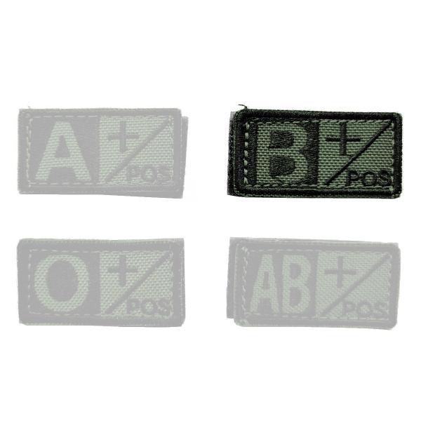 BLOOD TYPE PATCH ( 1PCS / PACK ) B POSITIVE, OLIVE DRAB / BLACKCONDOR製の血液型パッチ1枚です。装備のディテールアップに最適なサイズで、LE〜ミリタリー装備まで幅広く使用で...