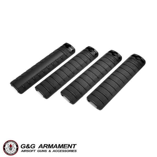 Handguard Panel SET - Black (4 Panels per set)    G&amp;G製ハンドガードパネルセット20mmレール仕様当店はG&amp;G JAPAN CONDOR JAPANのオフィシャルサポート店...