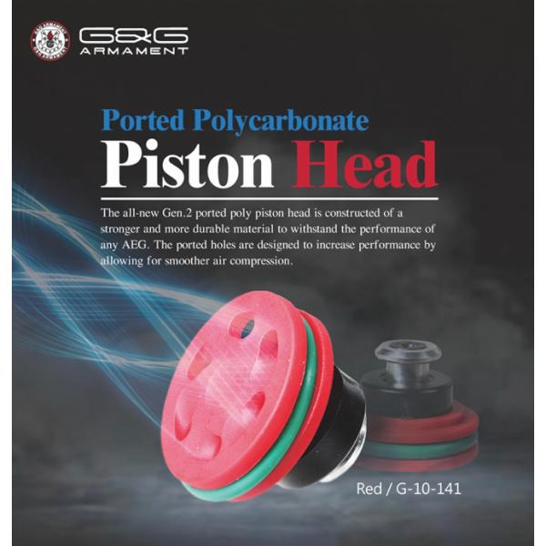 Ported Polycarbonate Piston Head新しいGen.2 ポート付きポリピストンヘッドは、あらゆる AEG の性能に耐えるために、より強力で耐久性のある素材で構成されています 。新たな空気口 は、よりスムーズな空気圧...