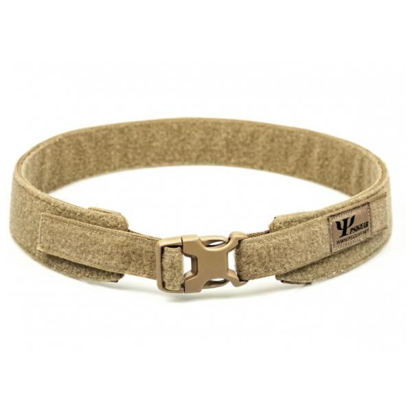 PSI GEAR 製のベルトです。単独で通常のベルトとして使用することも、HMSと組み合わせてインナーベルトとして使用する事も可能です。カラー：CB(コヨーテブラウン) サイズ：Sサイズ：69〜76cmMサイズ：76〜84cmLサイズ：84...