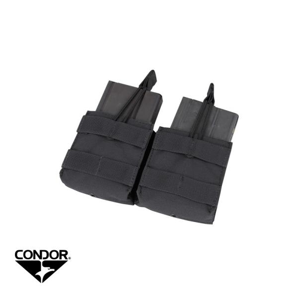 DOUBLE M14 OPEN TOP MAG POUCH BLACK当店はG&amp;G JAPAN  , CONDOR JAPAN のオフィシャルサポート店だから安心！