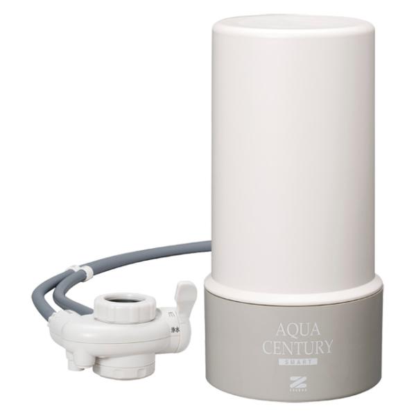 送料無料−沖縄・離島除くすっきり置けるコンパクトデザインの蛇口用据置型浄水器国が定めた除去対象物質17項目に加え「鉄」「アルミニウム」及び有機フッ素化合物の一種である「PFO及びPFOA」を除去できるようになりました。安心でおいしいお水を毎...