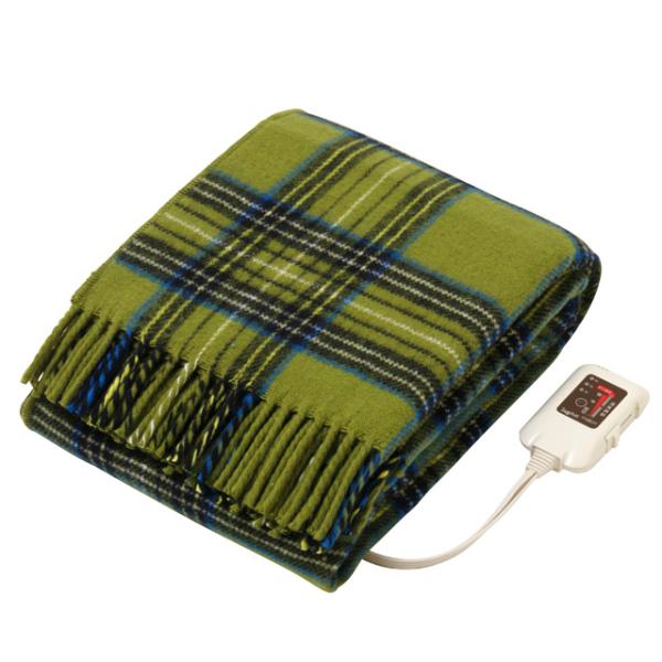 送料無料-沖縄・離島除く ギフトにも大判サイズで全身丸ごとすっぽり暖かく包んでくれる電気ひざ掛け。可愛くおしゃれなチェック柄とカラーバリエーション。丸洗いOKでいつでも清潔にお使いいただけます。[サイズ]縦：約160cm×横：約120cm[...