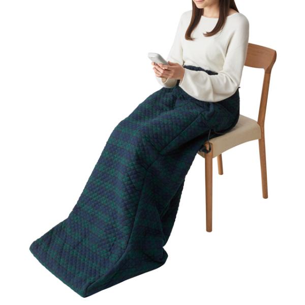 足元あったか 送料無料-沖縄・離島除く ●お尻・足先・ひざ上までズボンのようにしっかり保温！●頭寒足熱だからデスクワークに最適！●コントローラーもポケットに簡単収納で邪魔にならない！●手元で操作できる便利なコントローラー付き。 [サイズ]約...