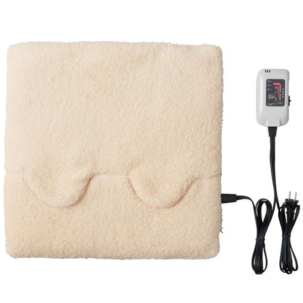 送料無料-沖縄・離島除く ギフト 　●内側と裏側はもこもこボアの生地であったか！●温度調節ができるから、いろんな使い方ができます。●足に...膝に...お尻に...腰に...お腹に...足元に... [サイズ]ヒーター:38×38cm、カバ...