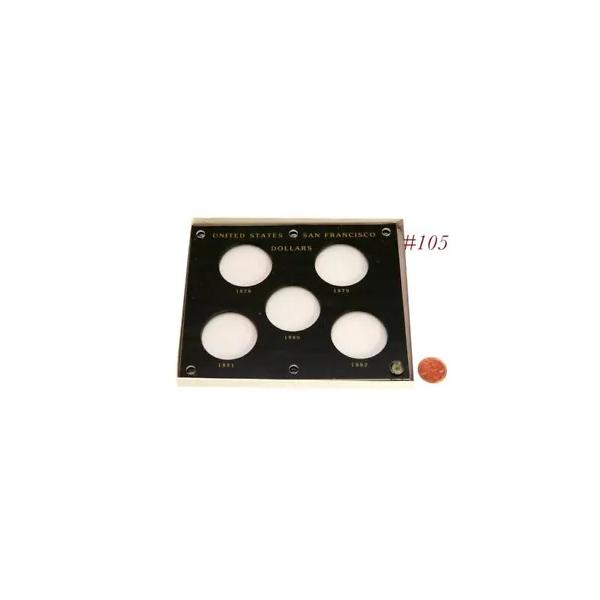 コインホルダーディスプレイ CAPITAL PLASTICS SAN FRANCISCO MORGAN DOLLARS 1878 1882