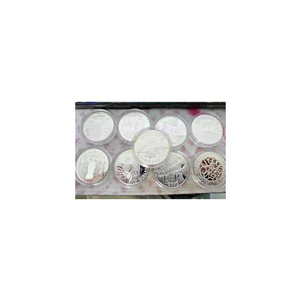 スターリングシルバー 925 アソートコイン/ラウンド/メダルバンドル/混合ロット 1 オンス 28.28G