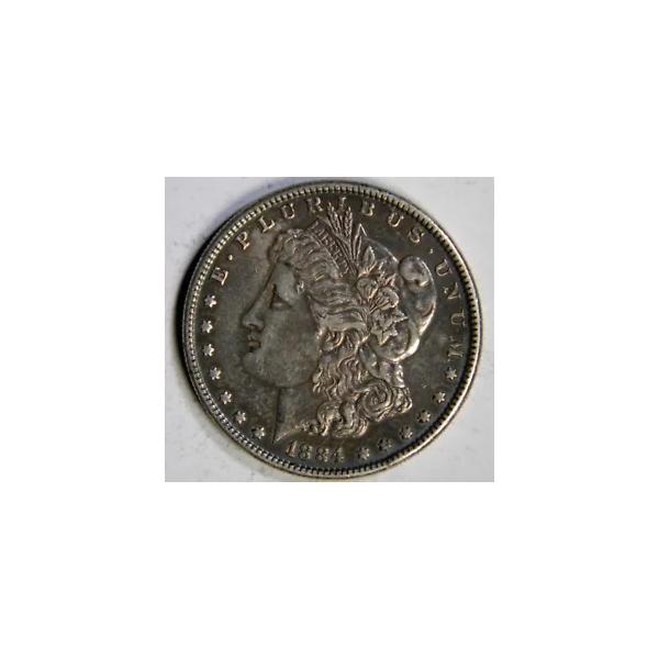 1884 モルガン ダラー ~ XF AU UNC ~ 90% シルバー $1 US コイン コレクターズ ~ #46