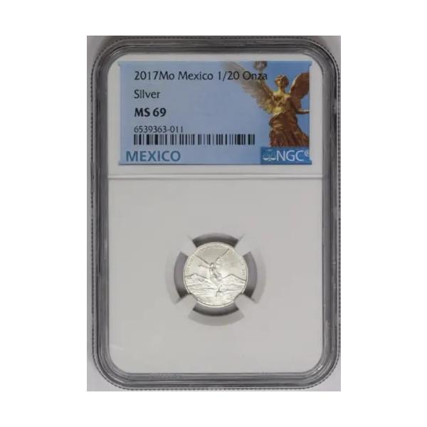 2017 NGC メキシコ 1/20 オンザ シルバー リベルタード MS69
