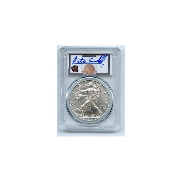 2019 $1 アメリカン シルバー イーグル 1オンス ドル PCGS MS70 ファースト ストライク ネイト アーチボルド