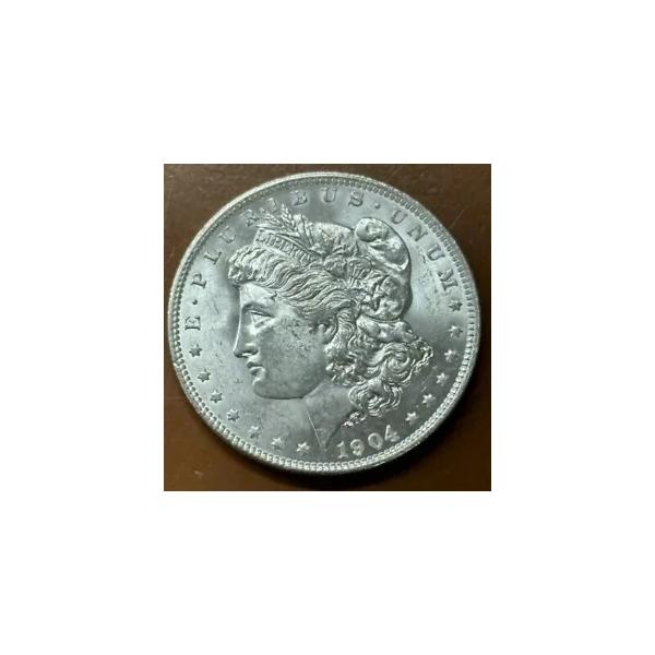 1904-O モーガン シルバー ダラー チョイス BU 未流通コイン - TCCCX