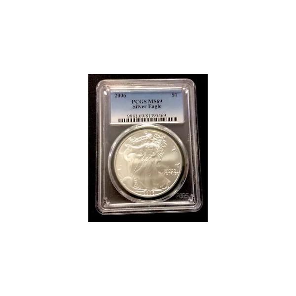 2006 シルバー イーグル 1$! PCGS MS69! ENNコイン
