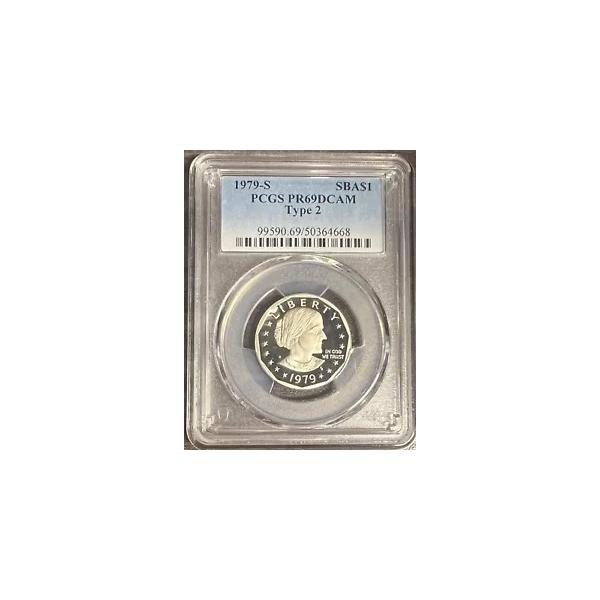 1979 S スーザン B アンソニー ダラー タイプ 2 PCGS PR69DCAM
