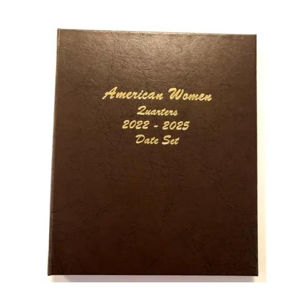 新品 Dansco 7147 American Women Quarters 2022- 日付セット シュプリーム コイン アルバム