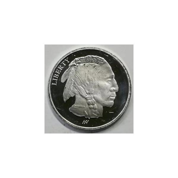 特別なリバティ ワン トロイ OZ .999 シルバー。インヘッドコイン #220