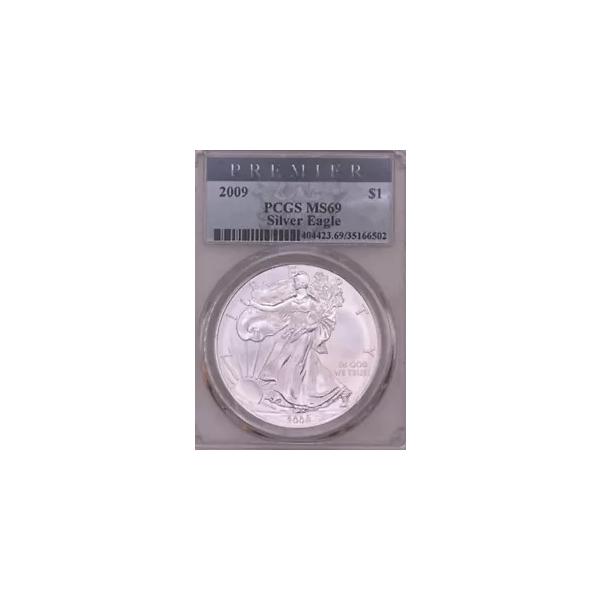 2009 シルバー イーグル PCGS MS 69 6502