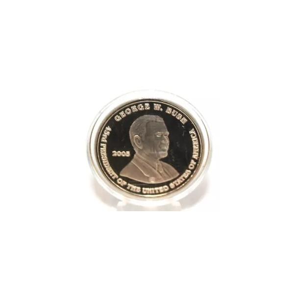 2005年 第43代ジョージ・W・ブッシュ大統領 1オンス銀貨 [014WEJ]
