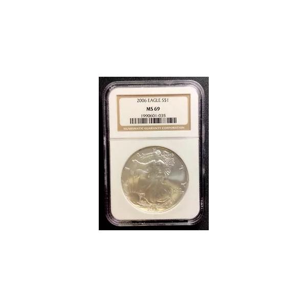 2006 1$ シルバー イーグル! NGC MS69！ ENNコイン