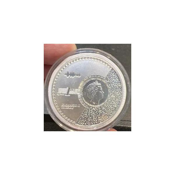 BU 2021 Vivat Humanitas 1 オンス .999 シルバー コイン ラウンド カプセル プレスバーグ造幣局