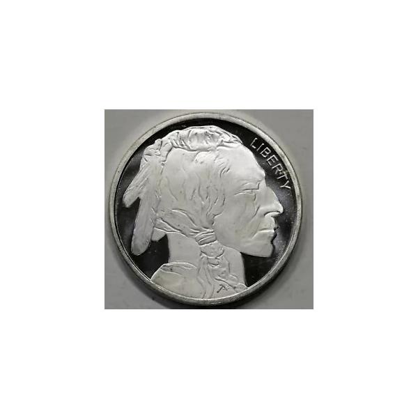 リバティ ワン OZ .999 シルバー。インヘッド.コインスーティン #216