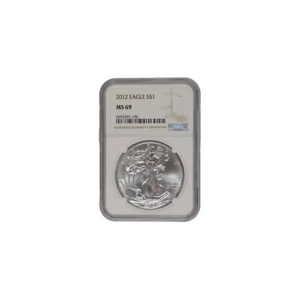2012 アメリカン シルバー イーグル NGC MS69