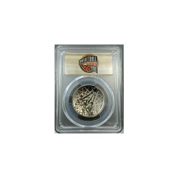 2020-S カーブ強化非流通バスケットボール HOF ハーフダラー 50c PCGS SP69