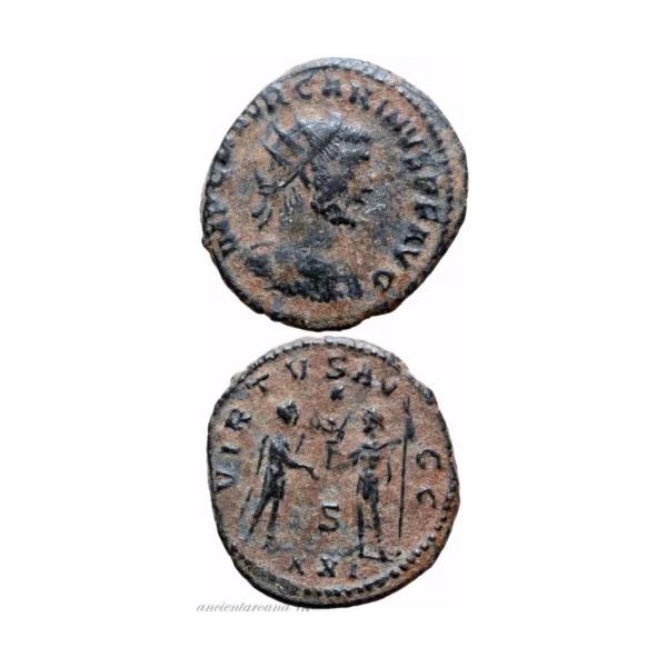ローマ帝国 カリーナス アウグストゥス アントニニアヌス 10 億コイン Virtvs AVGG 282-283 AD