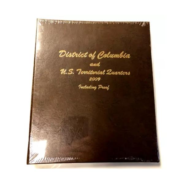 新品 Dansco 8145 2009 DC &amp; US Territorial Quarters with Proofs Supreme Coin Album