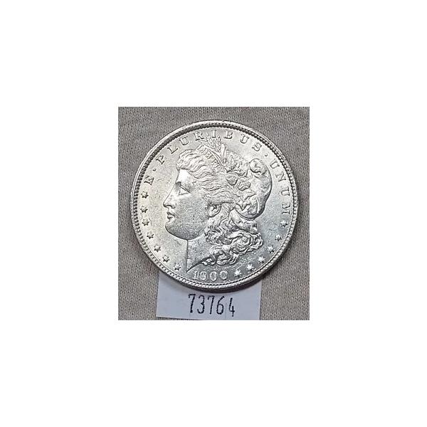 WPCoins ~ 1900 モルガン シルバー ドル $1