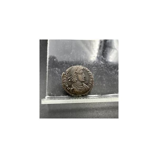 コンスタンティウス 2 世 c. 348 - 350 AE 3 Nummus 古代ローマ ブロンズ コイン VF Circ 32124Y